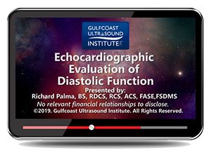 Echocardiographic Evaluation of Diastolic Function