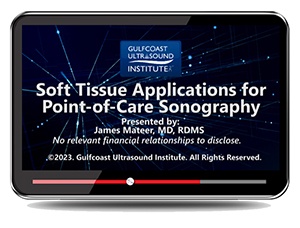 Soft Tissue Applications for Point-of-Care Sonography